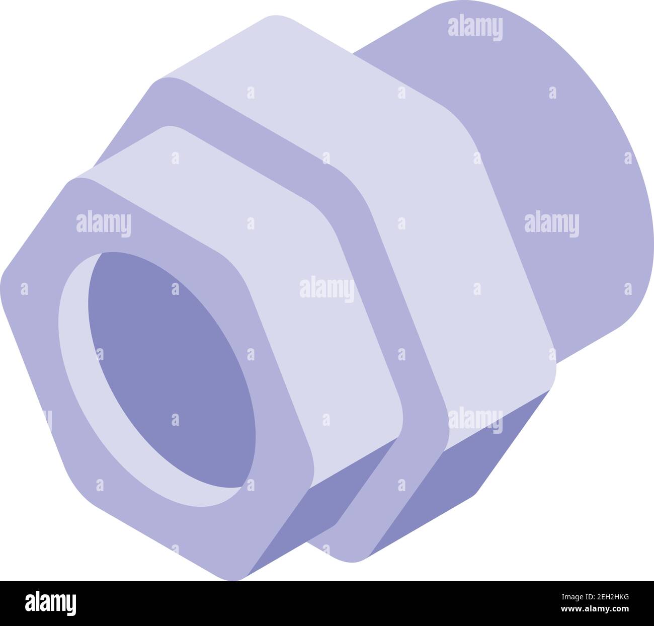 Fitting pipe icon. Isometric of fitting pipe vector icon for web design ...