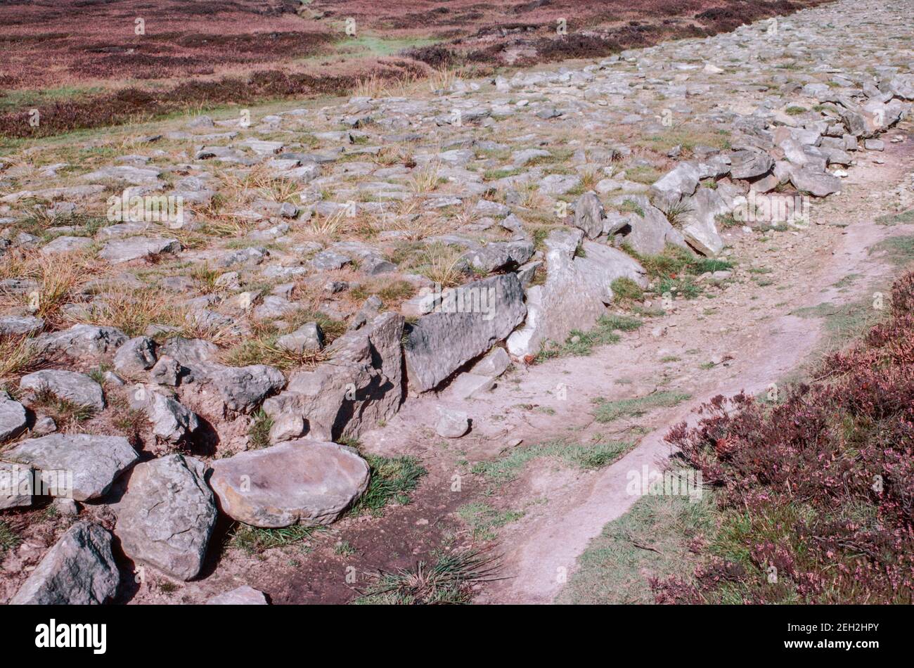 Wheeldale, North Yorkshire, England - enigmatic mile-long stretch of ...