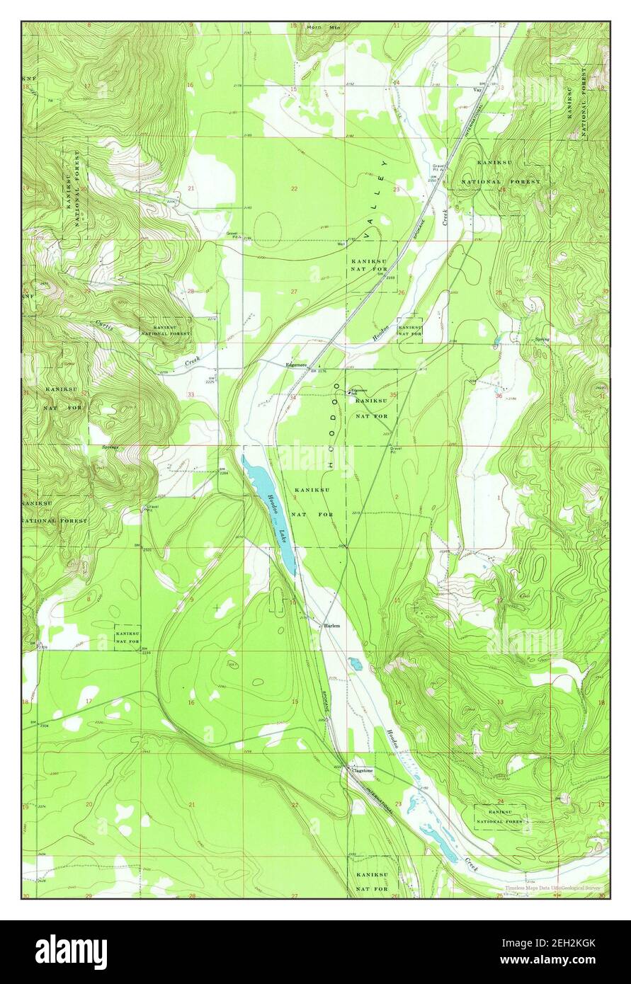 Edgemere, Idaho, map 1968, 1:24000, United States of America by ...