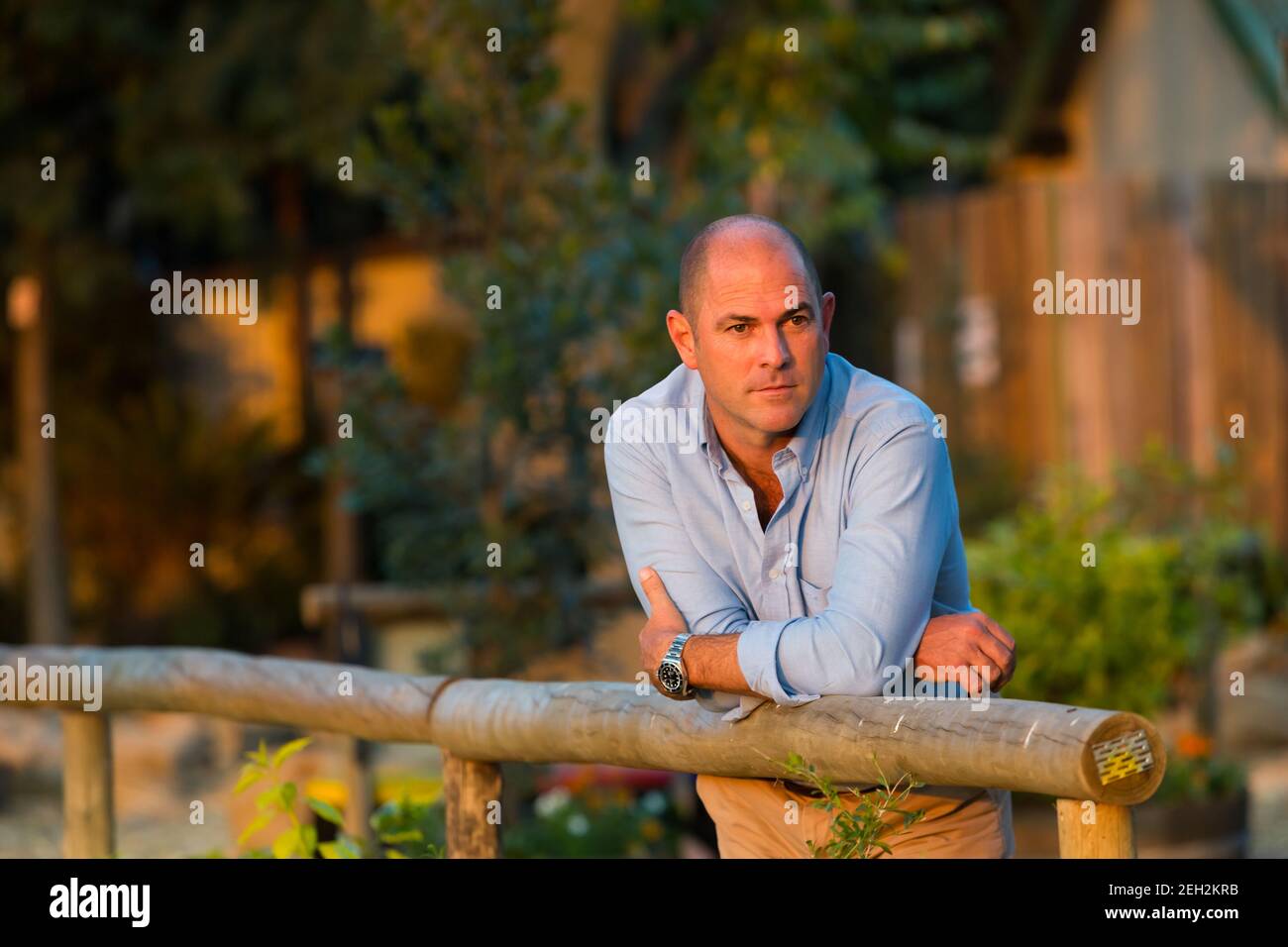 Johannesburg, South Africa - May 22, 2015: Greg Straw, Fourways Farmers ...