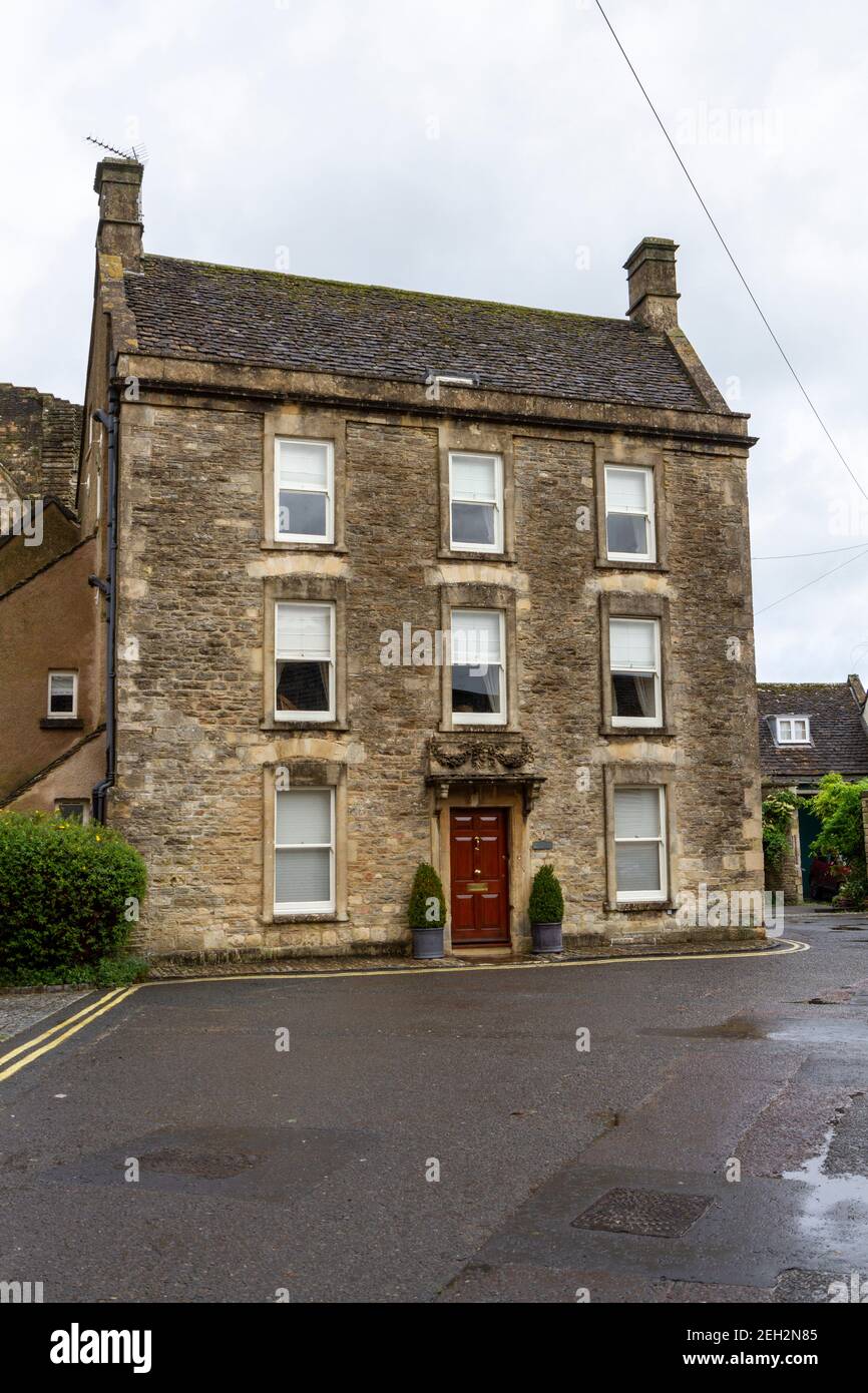 St Michael's House, a Grade II listed former mill house in Malmesbury ...