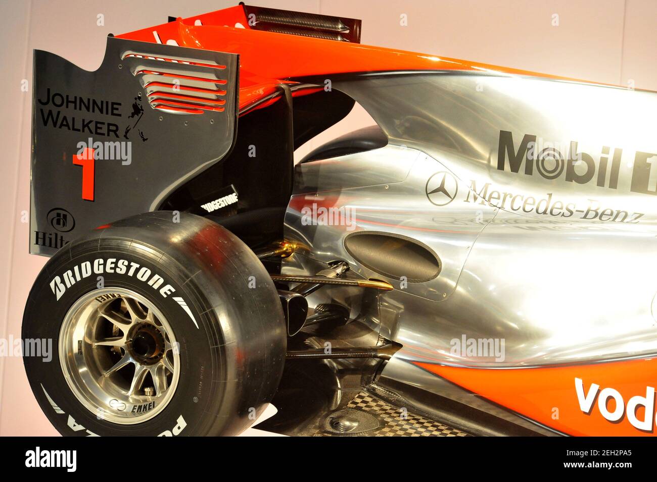 Vodafone mclaren mercedes team hi-res stock photography and images - Alamy