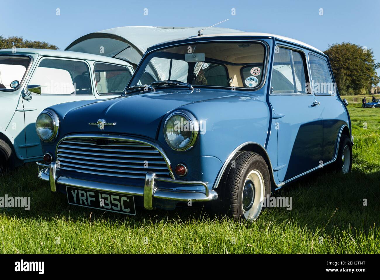 Mini Cooper. Hoghton Tower Classic Car Show 2014 Stock Photo - Alamy