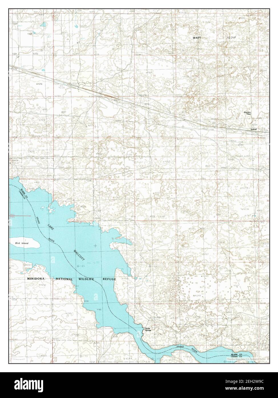 Map of walcott hi-res stock photography and images - Alamy