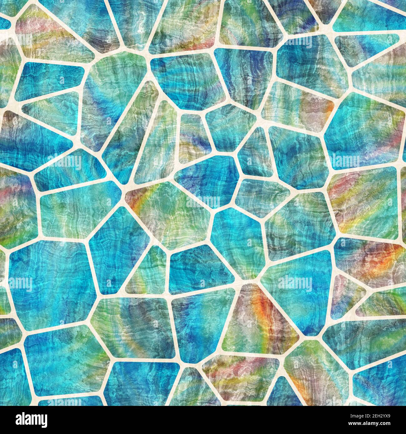 Seamless geo tile shape collage surface pattern Stock Photo - Alamy