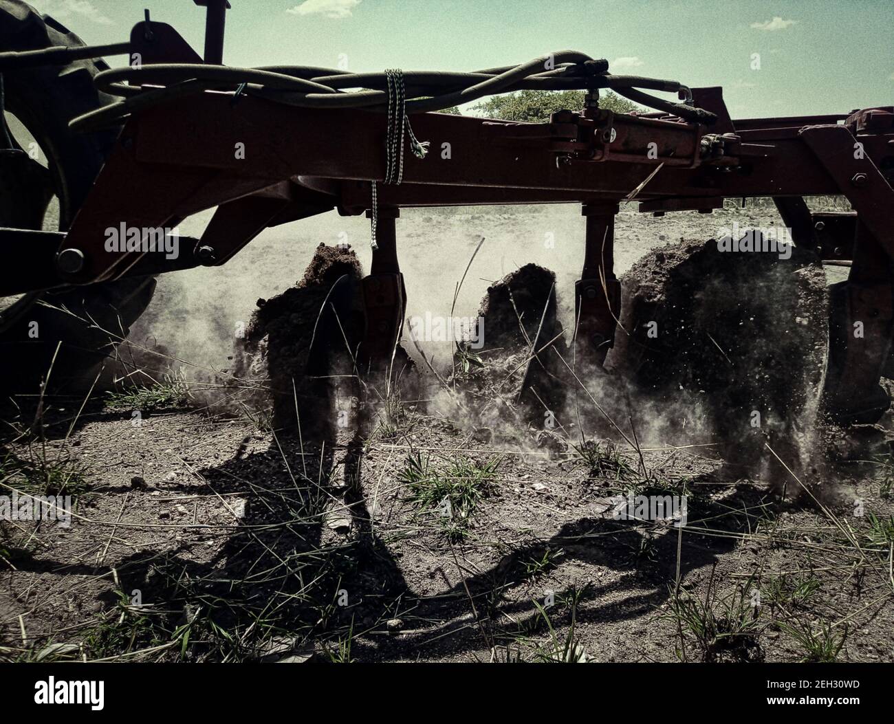 Plough the land hi-res stock photography and images - Alamy