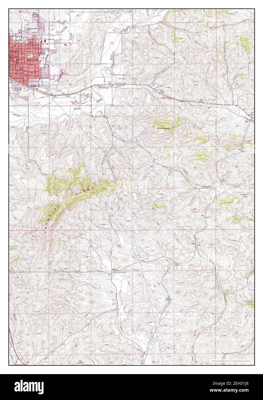 Moscow idaho Cut Out Stock Images & Pictures - Alamy