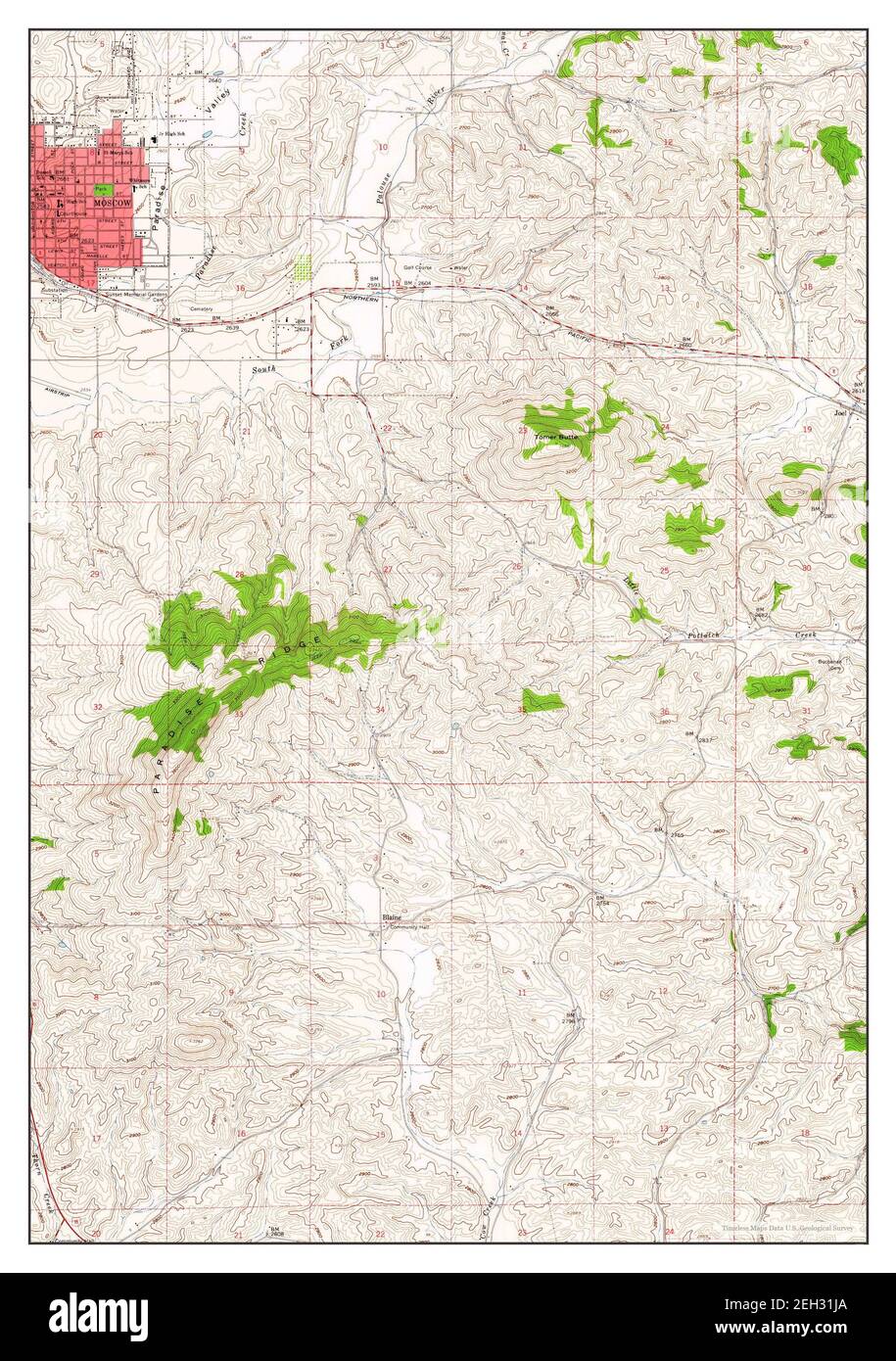 Map of moscow 1960 Cut Out Stock Images & Pictures - Alamy