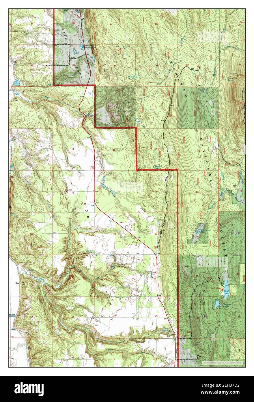 Ritz, Idaho, map 1996, 1:24000, United States of America by Timeless ...