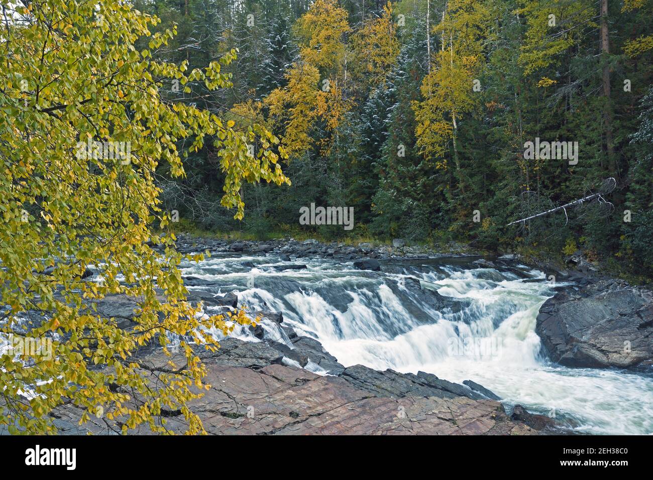 Yaak river falls hi-res stock photography and images - Alamy