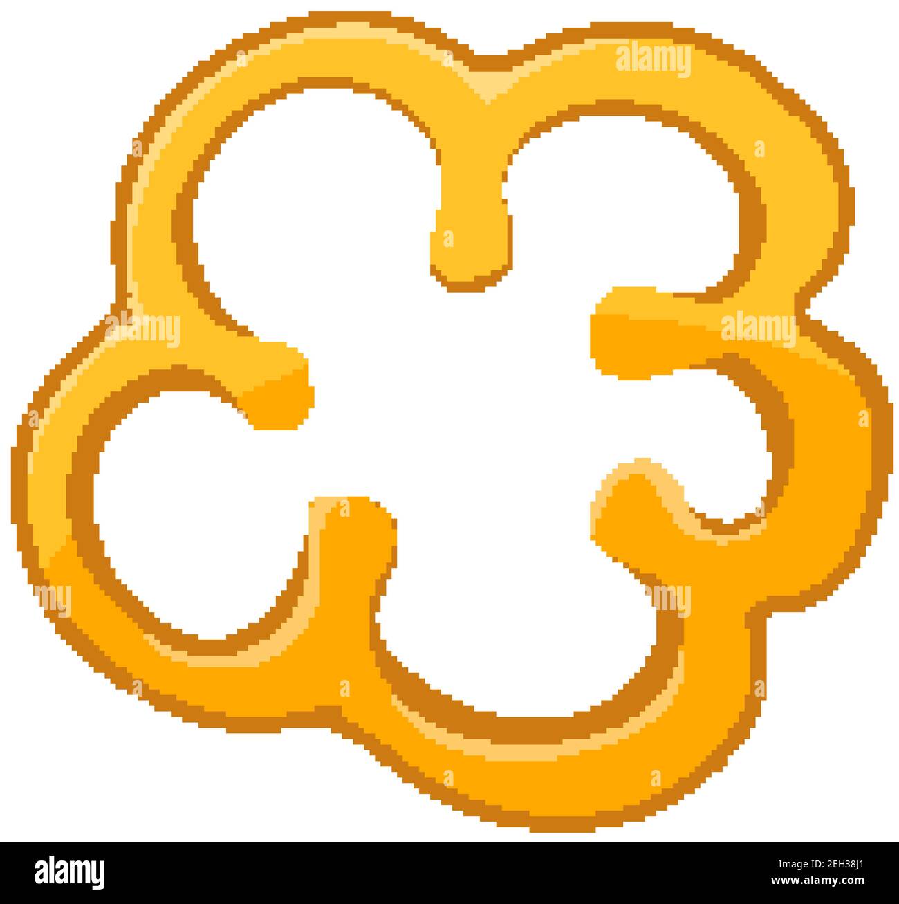 Sliced capsicum isolated on white background illustration Stock Vector ...