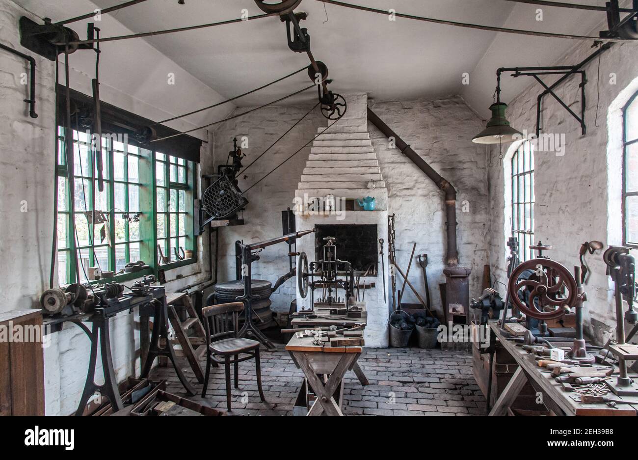 Victorian engineering tools hi-res stock photography and images - Alamy