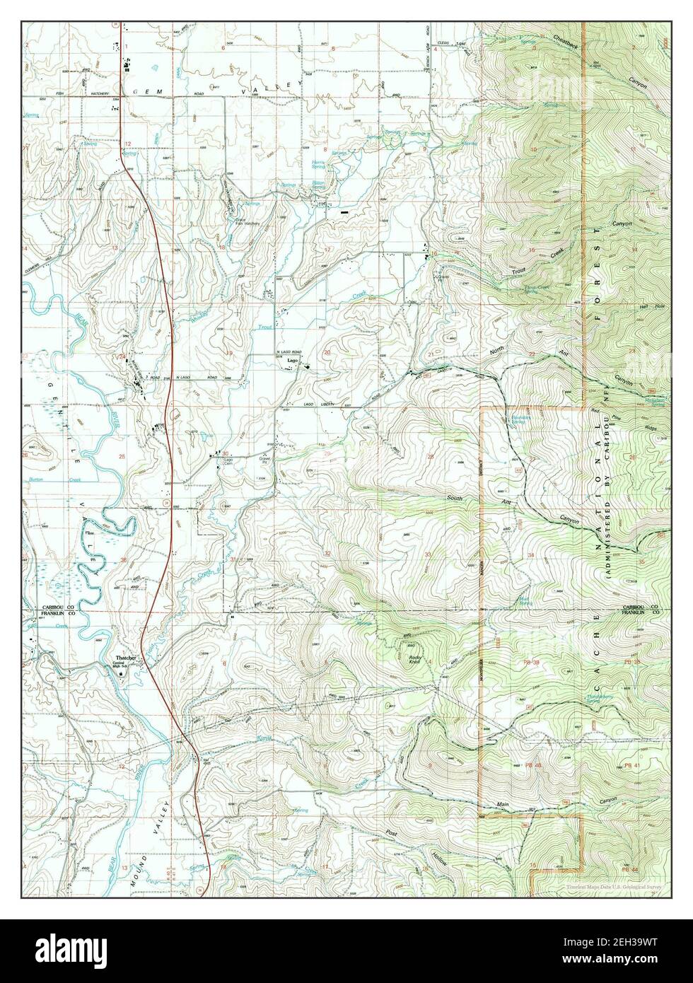 Map of thatcher hi-res stock photography and images - Alamy