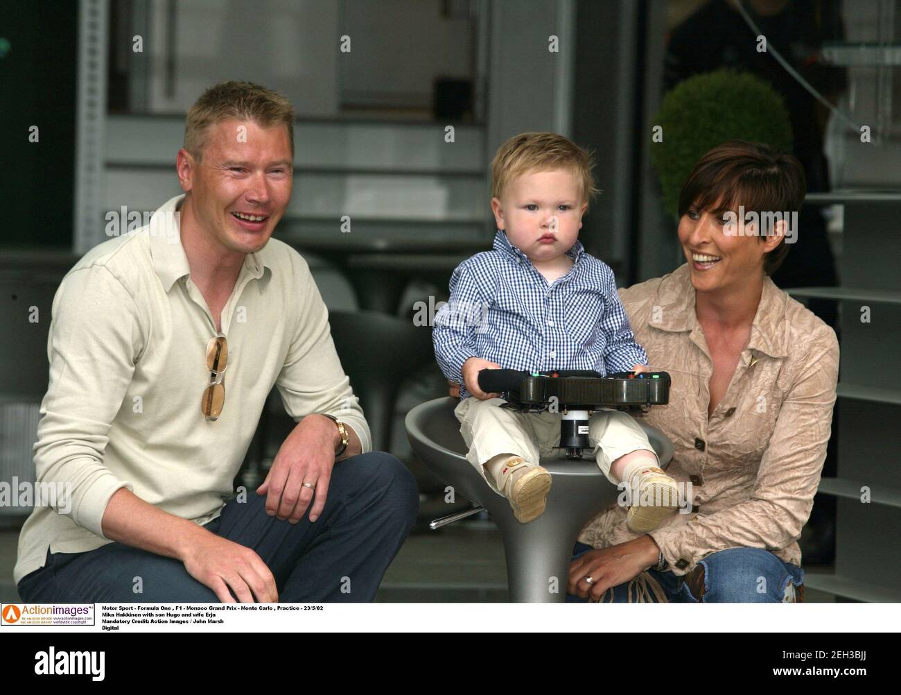 Mika hakkinen and his wife hi-res stock photography and images - Alamy