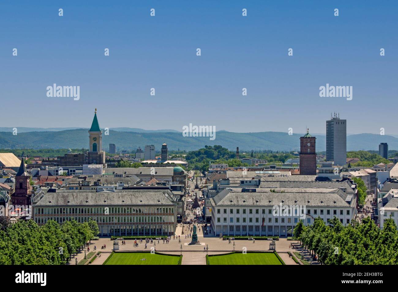 Karlsruhe, Germany cityscape Stock Photo - Alamy
