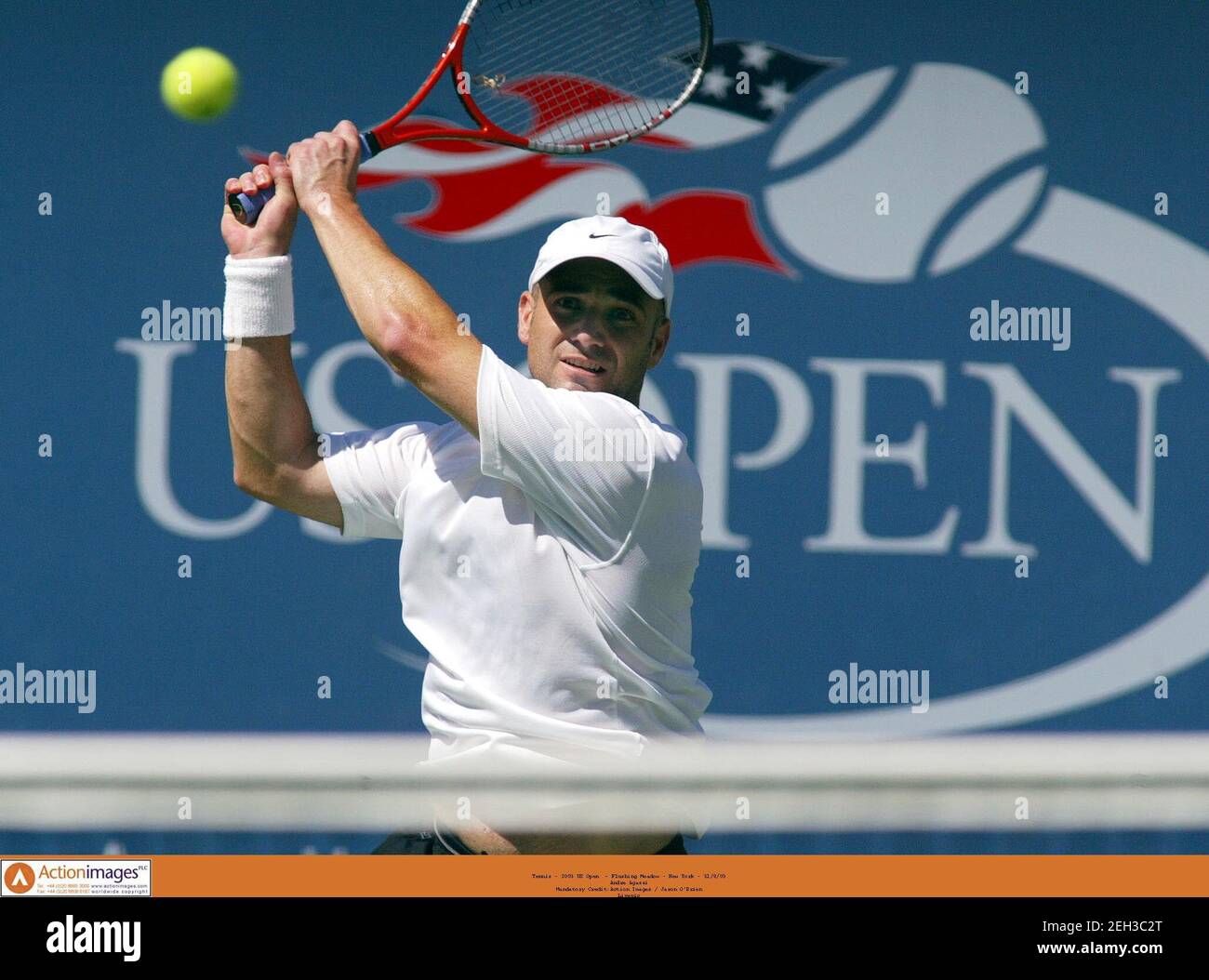 Andre agassi 8 31 2003 hi-res stock photography and images - Alamy