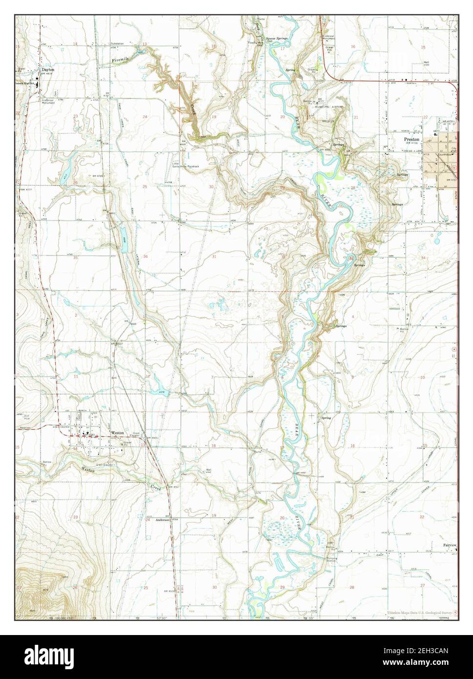 Weston map Cut Out Stock Images & Pictures - Alamy