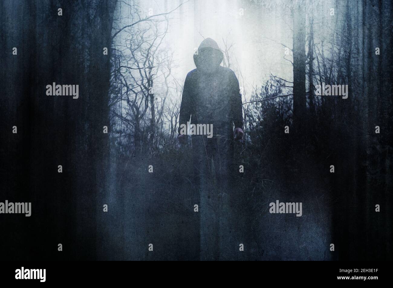 Man in hoodie no face hi-res stock photography and images - Alamy