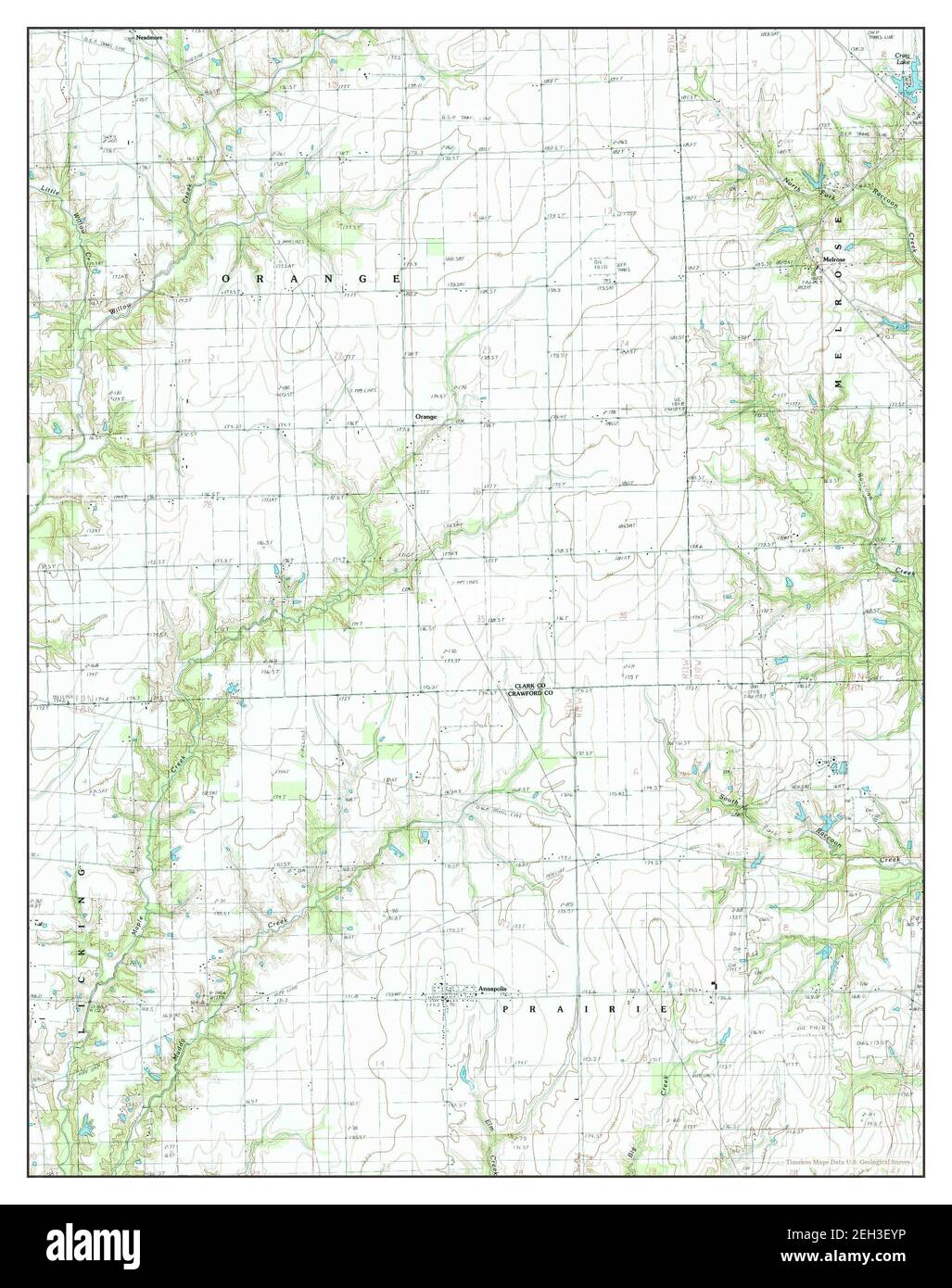 Annapolis, Illinois, map 1998, 1:24000, United States of America by ...