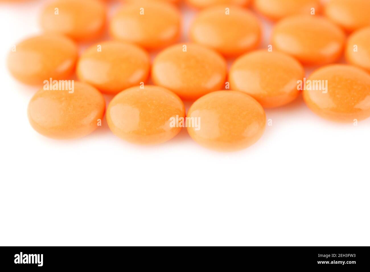 Orange tablets hi-res stock photography and images - Alamy