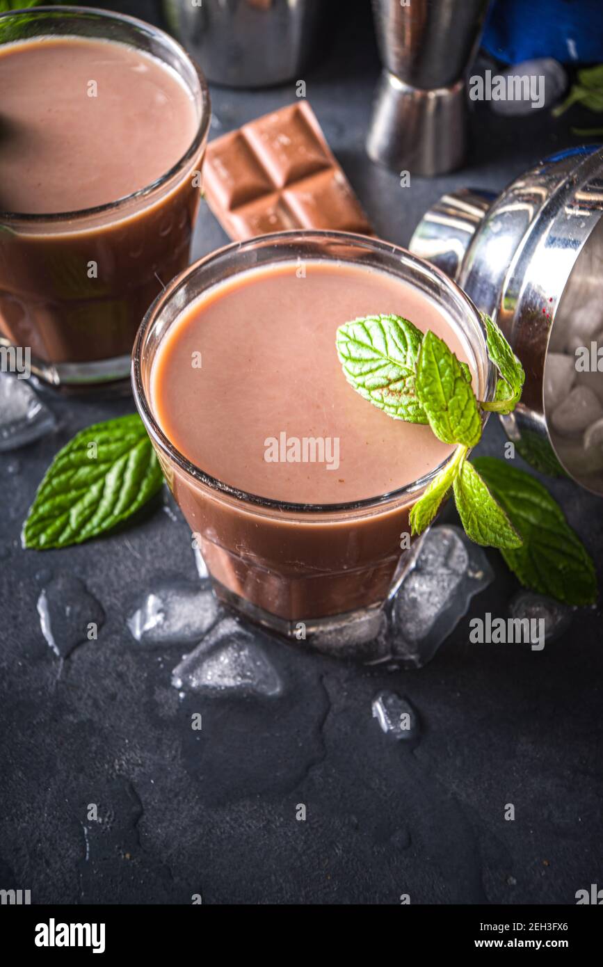 Coffee cocktail with coco hi-res stock photography and images - Alamy