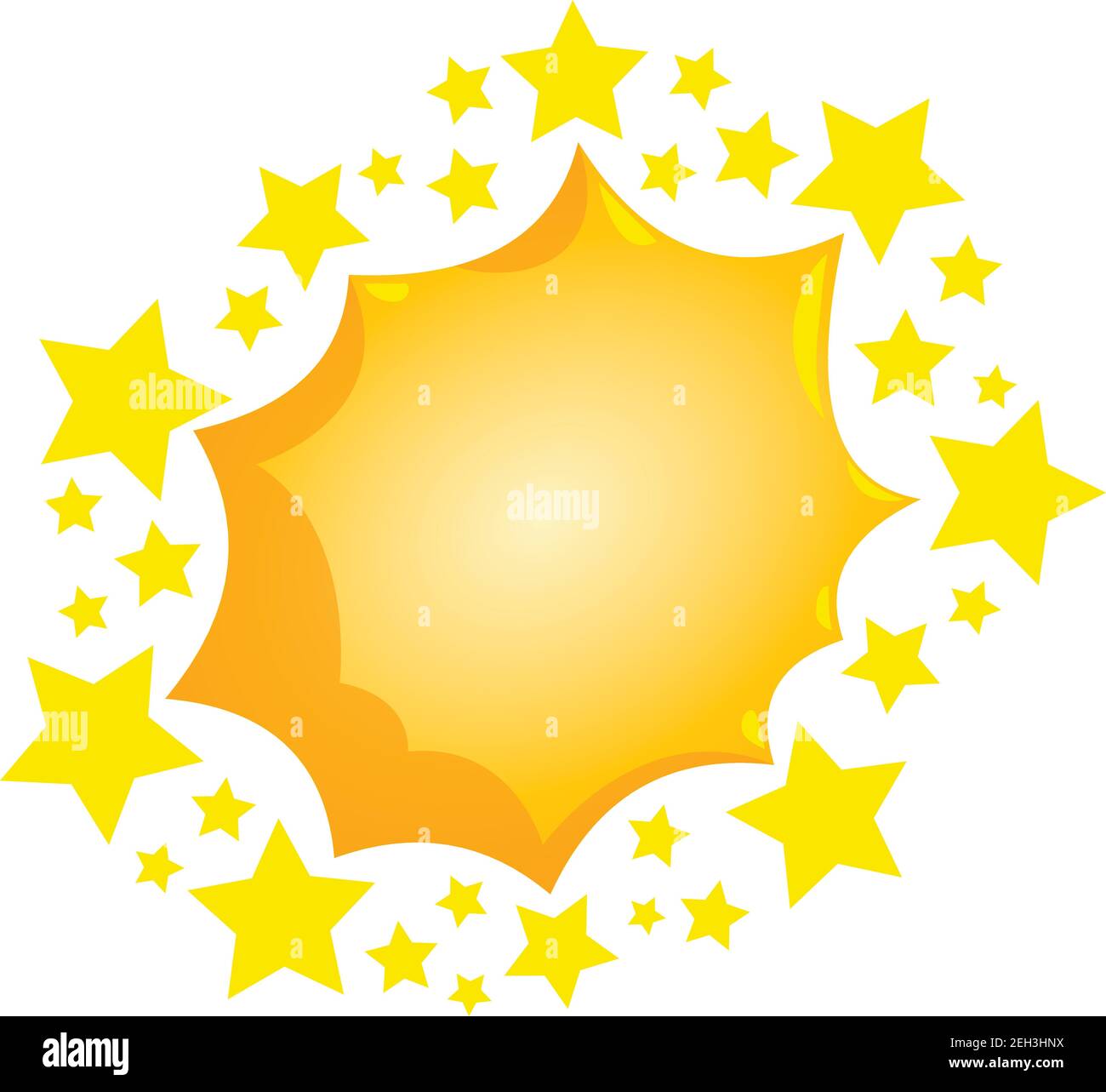 Cartoon bursting icon. Isometric illustration of cartoon bursting ...