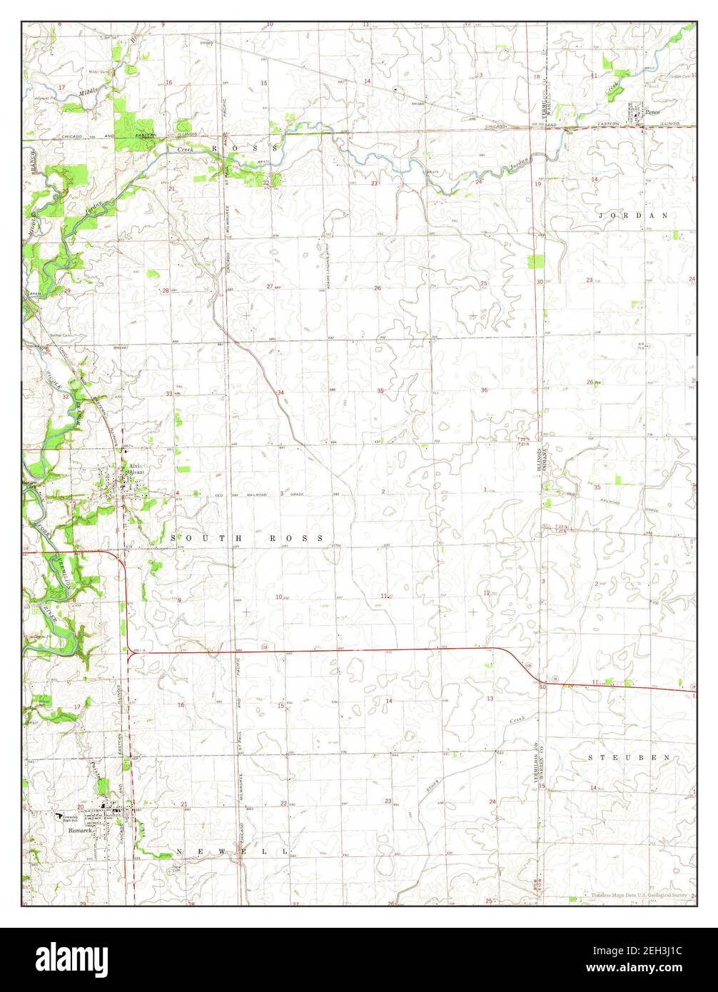 Map of bismarck Cut Out Stock Images & Pictures - Alamy