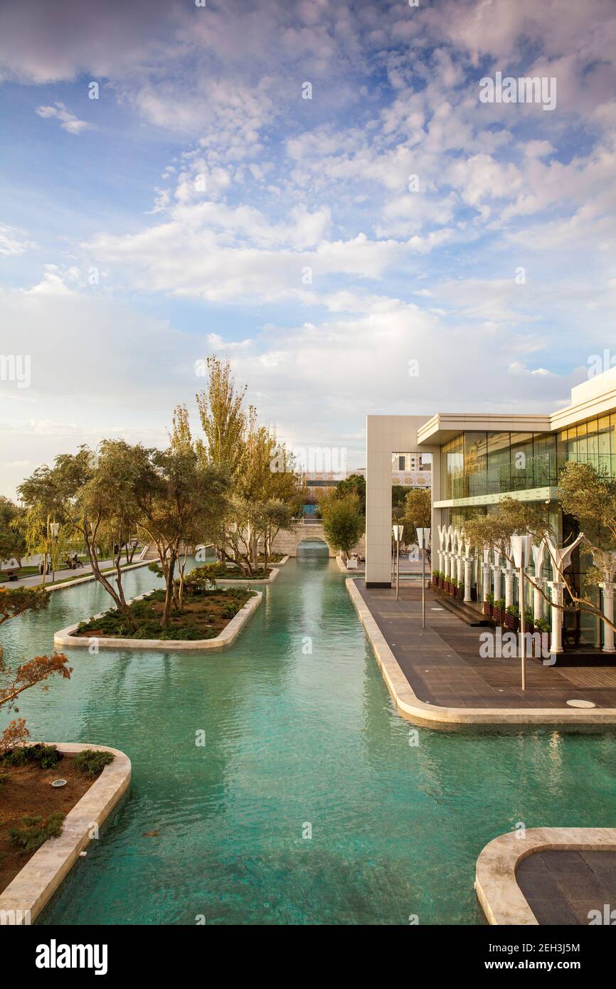 Azerbaijan, Baku, Venezia Restaurant on The Bulvar - Seaside Boulevard ...