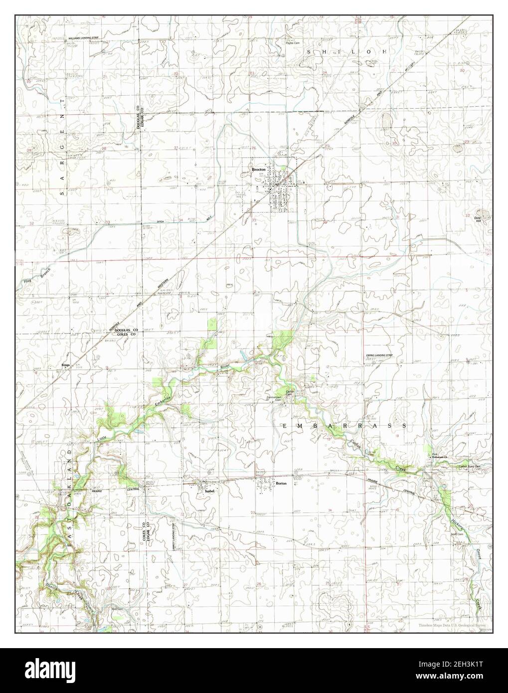 Map of brocton hi-res stock photography and images - Alamy