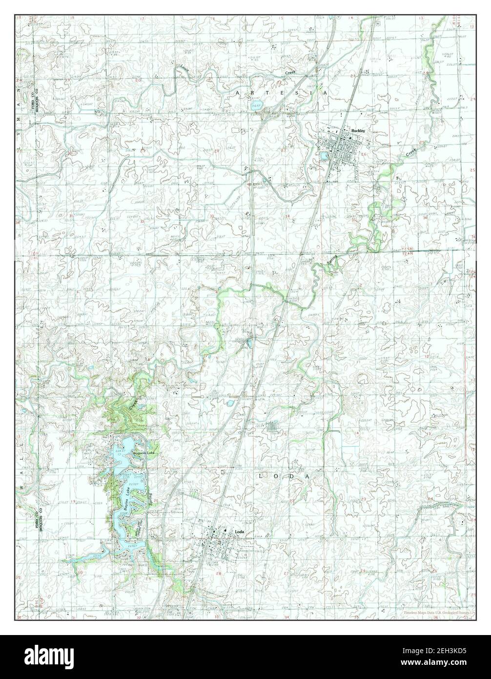 Map of buckley hi-res stock photography and images - Alamy