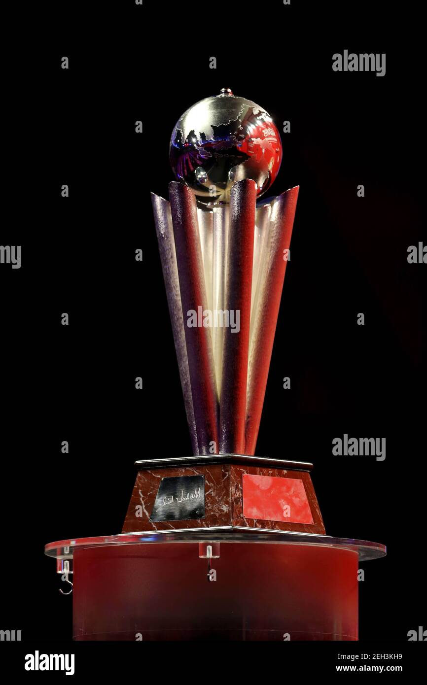Darts World Championship Trophy High Resolution Stock Photography and ...