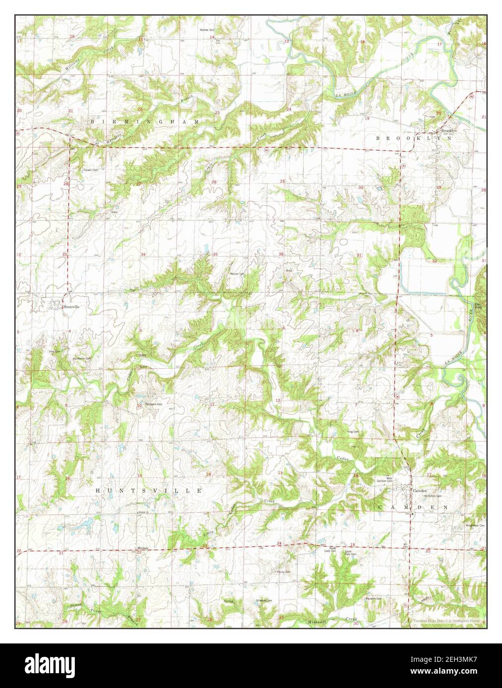 Camden, Illinois, map 1981, 1:24000, United States of America by ...