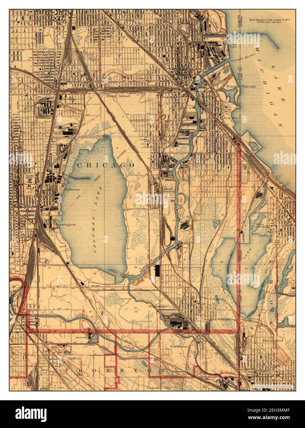 Calumet lake Cut Out Stock Images & Pictures - Alamy