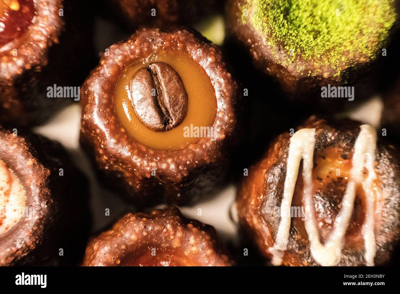 Caneles de bordeaux is a small pastry with rum and vanilla, traditional ...