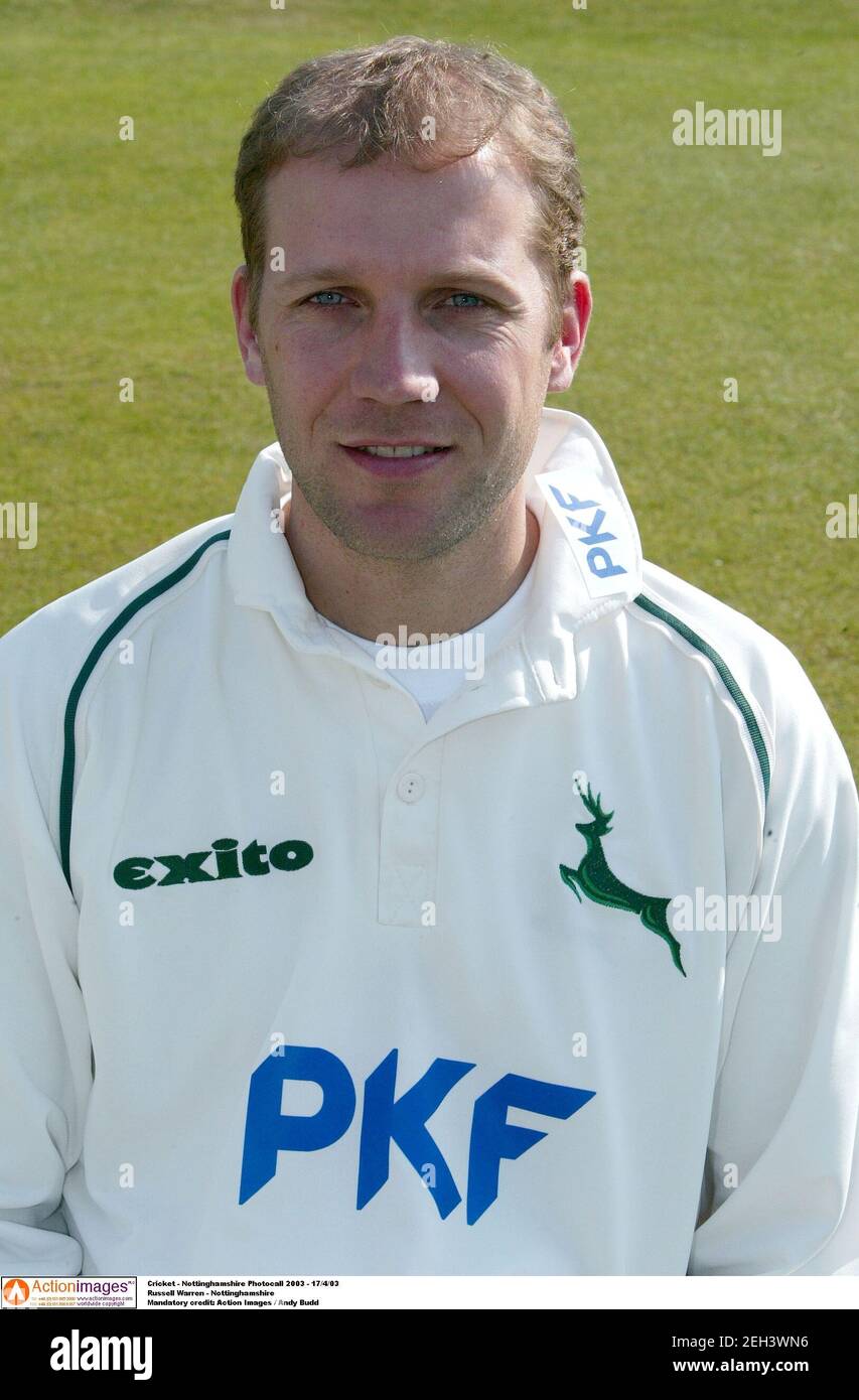 Cricket russell warren hi-res stock photography and images - Alamy