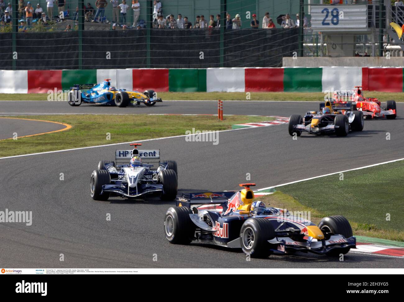 Michael schumacher leads david coulthard hi-res stock photography and ...