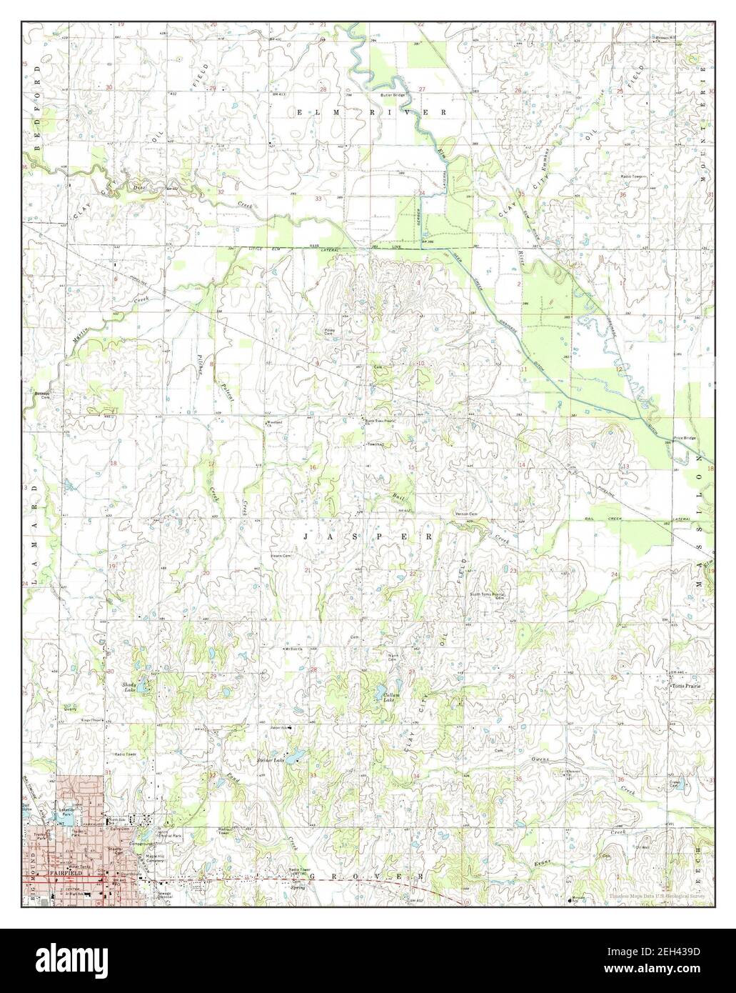 Fairfield illinois map hi-res stock photography and images - Alamy