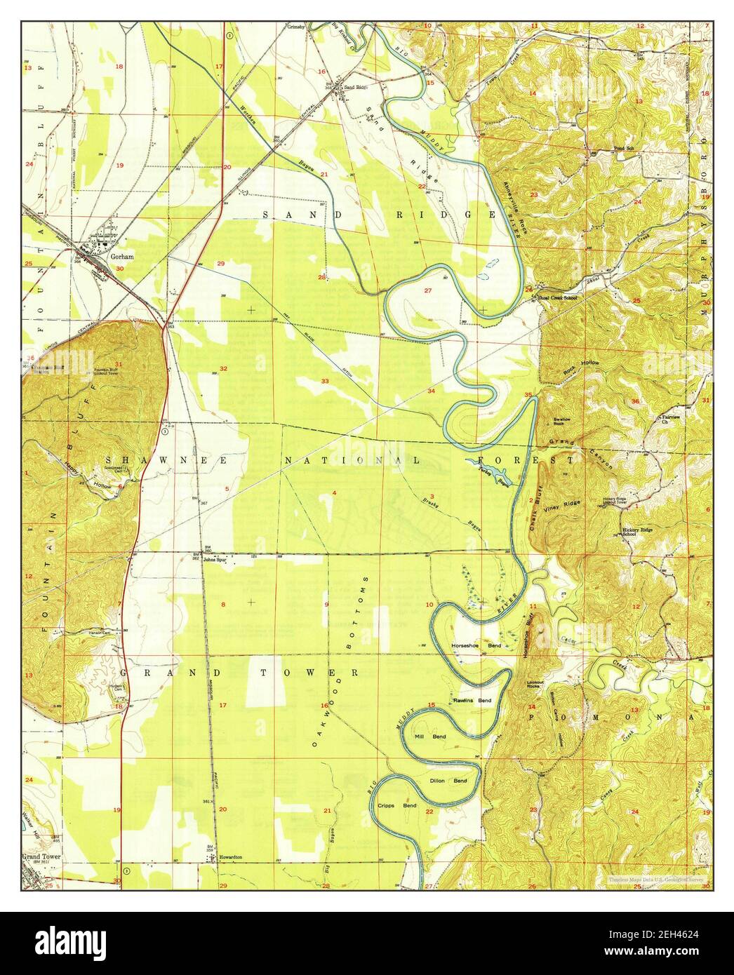 Gorham map Cut Out Stock Images & Pictures - Alamy