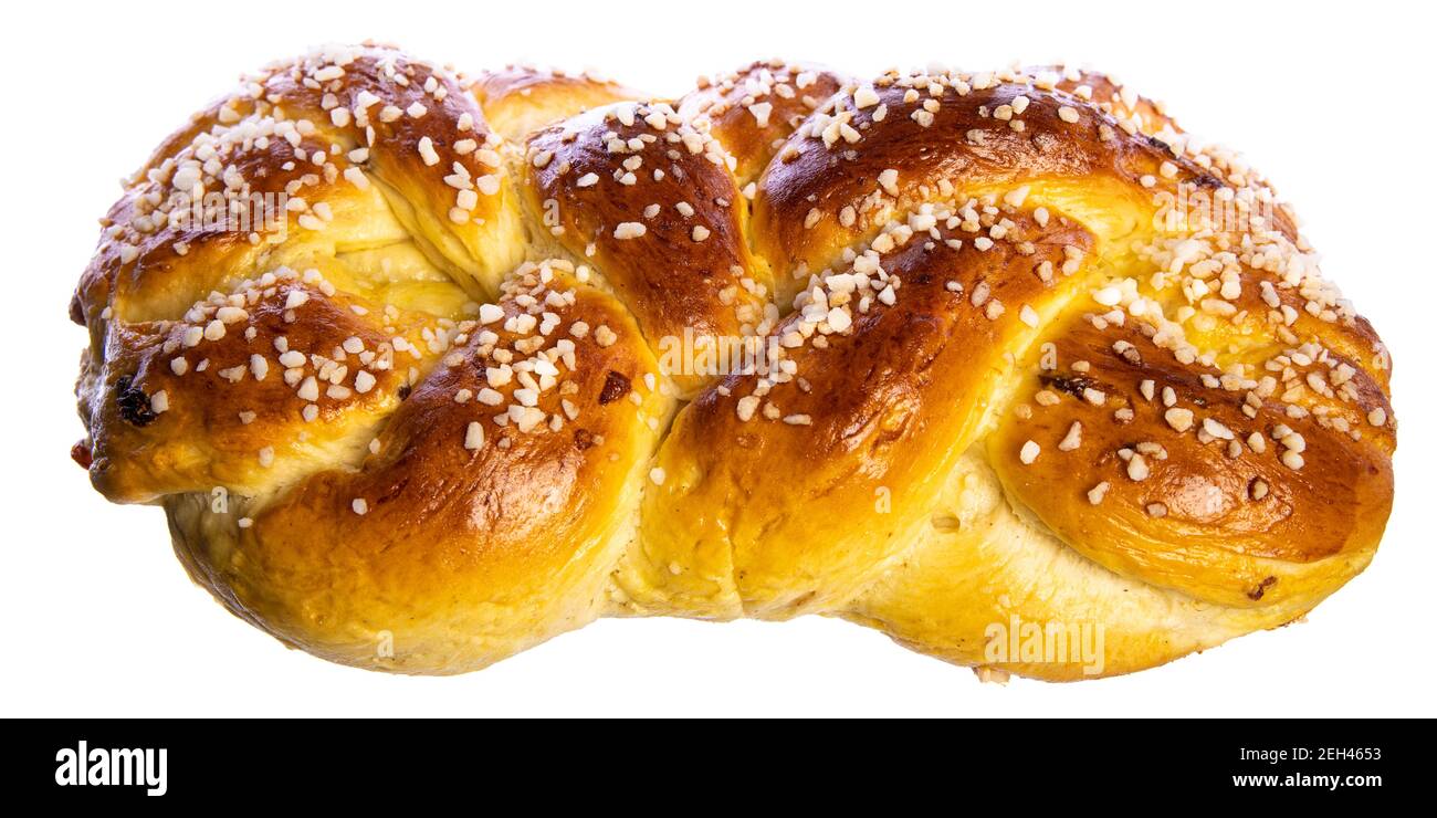 Typical traditional Austria: birds eyes view of an single Easter ...