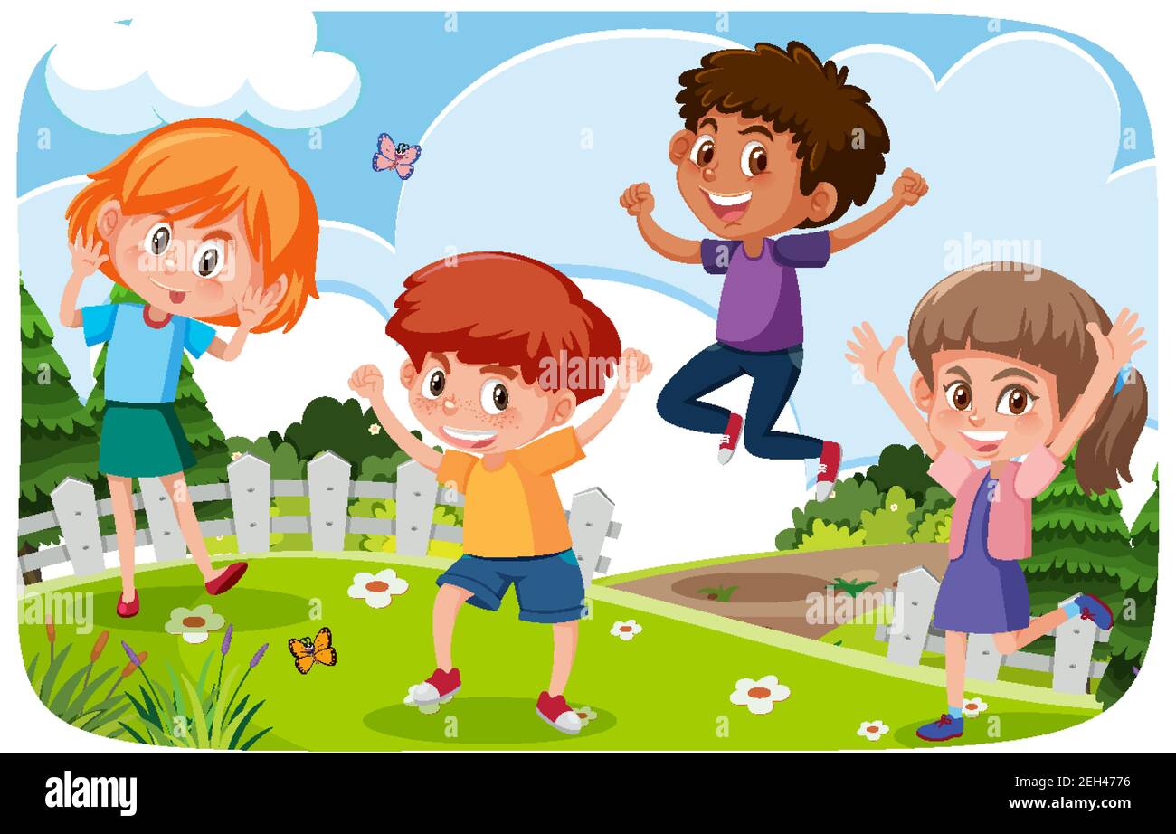 Fences Play Stock Vector Images - Alamy