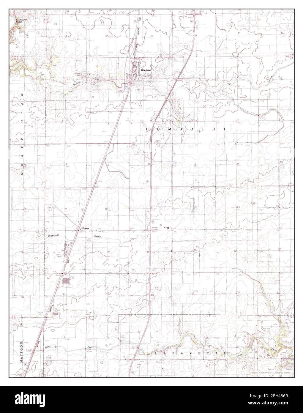 Map of humboldt Cut Out Stock Images & Pictures - Alamy
