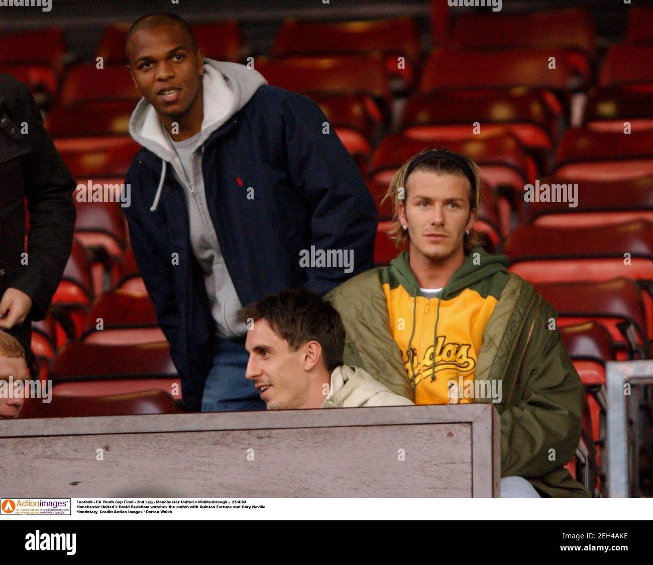 Fa youth cup final beckham hi-res stock photography and images - Alamy