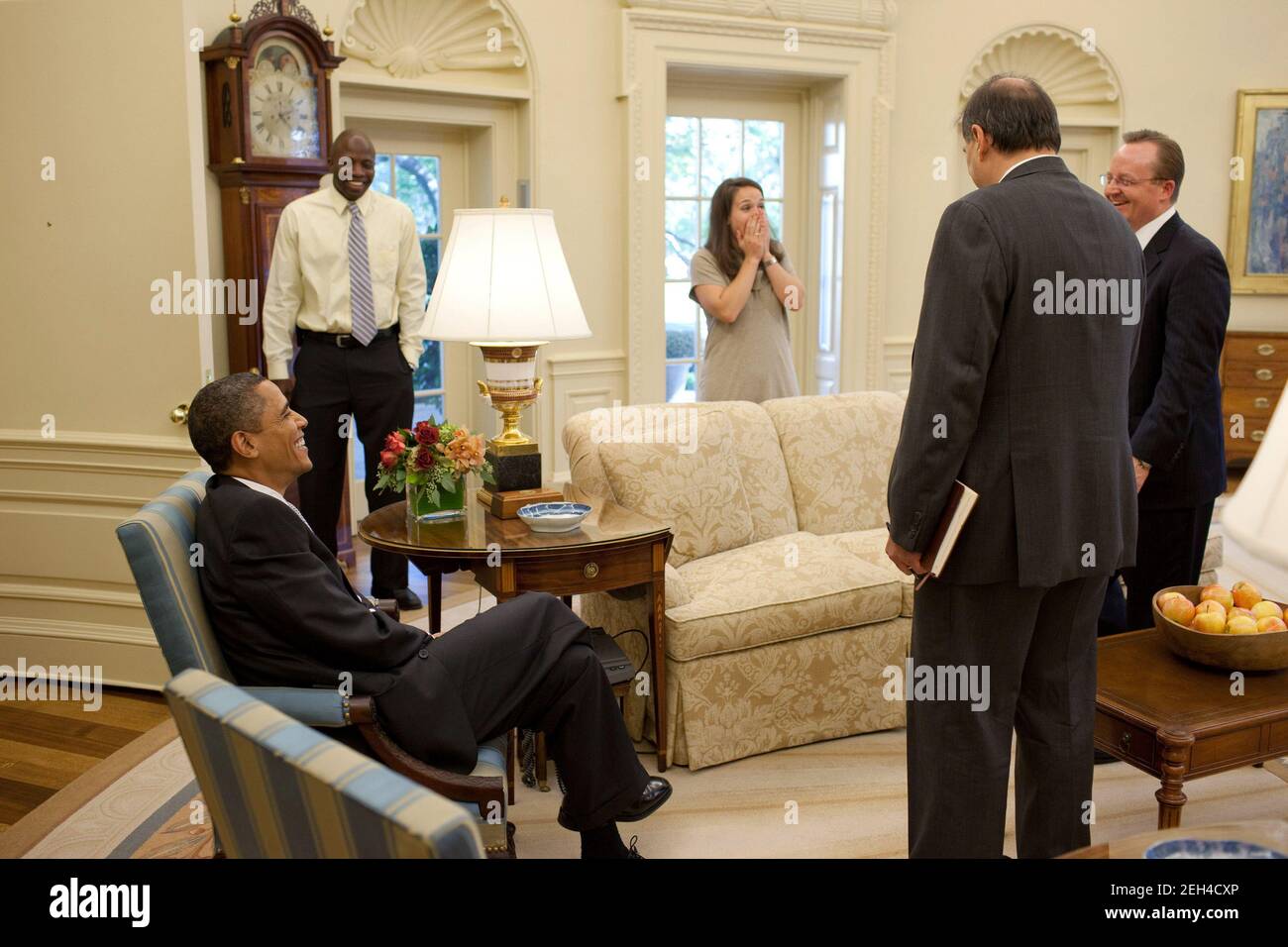 Oval office personal secretary hi-res stock photography and images - Alamy