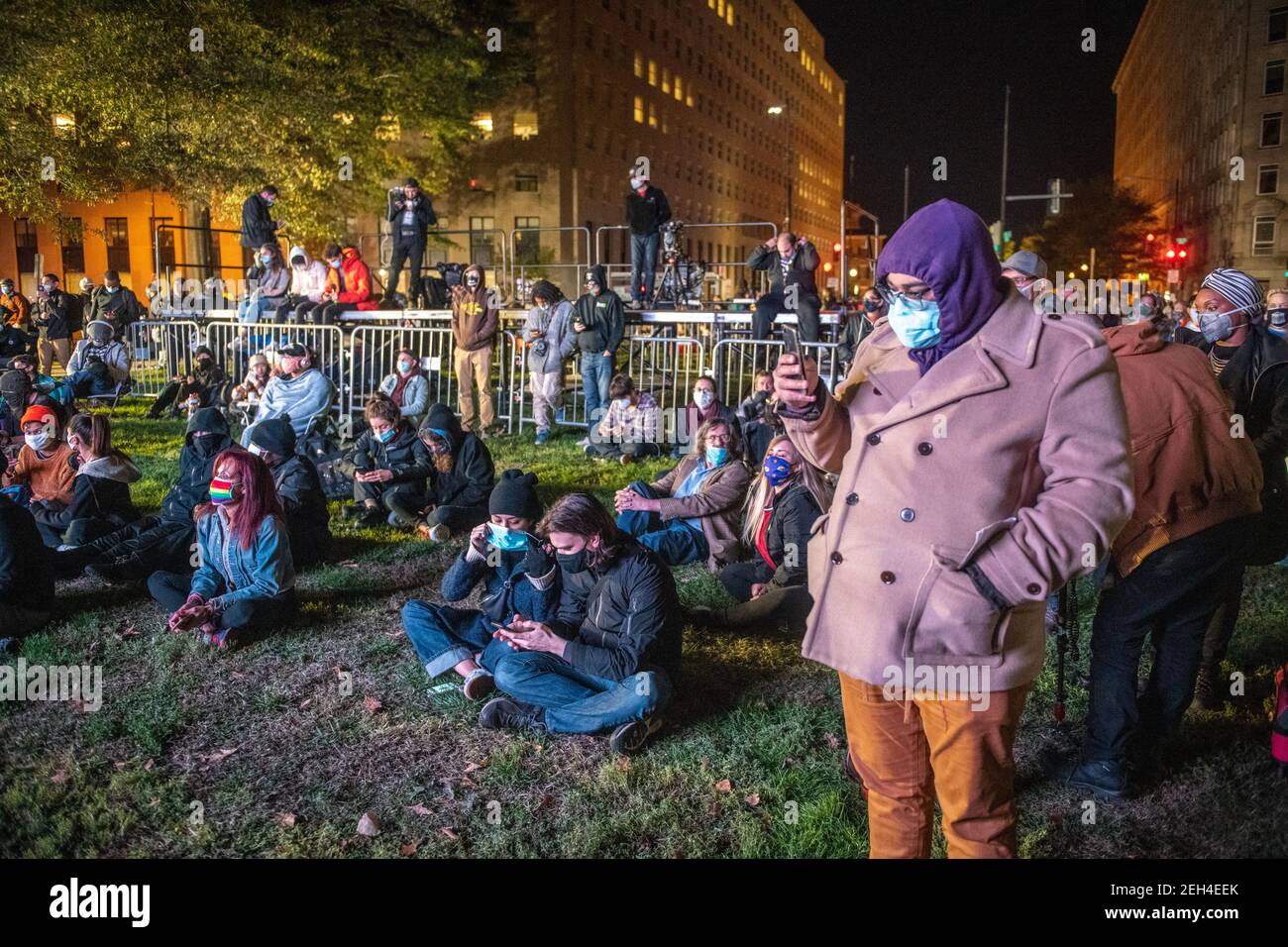 2020 election night hi-res stock photography and images - Alamy
