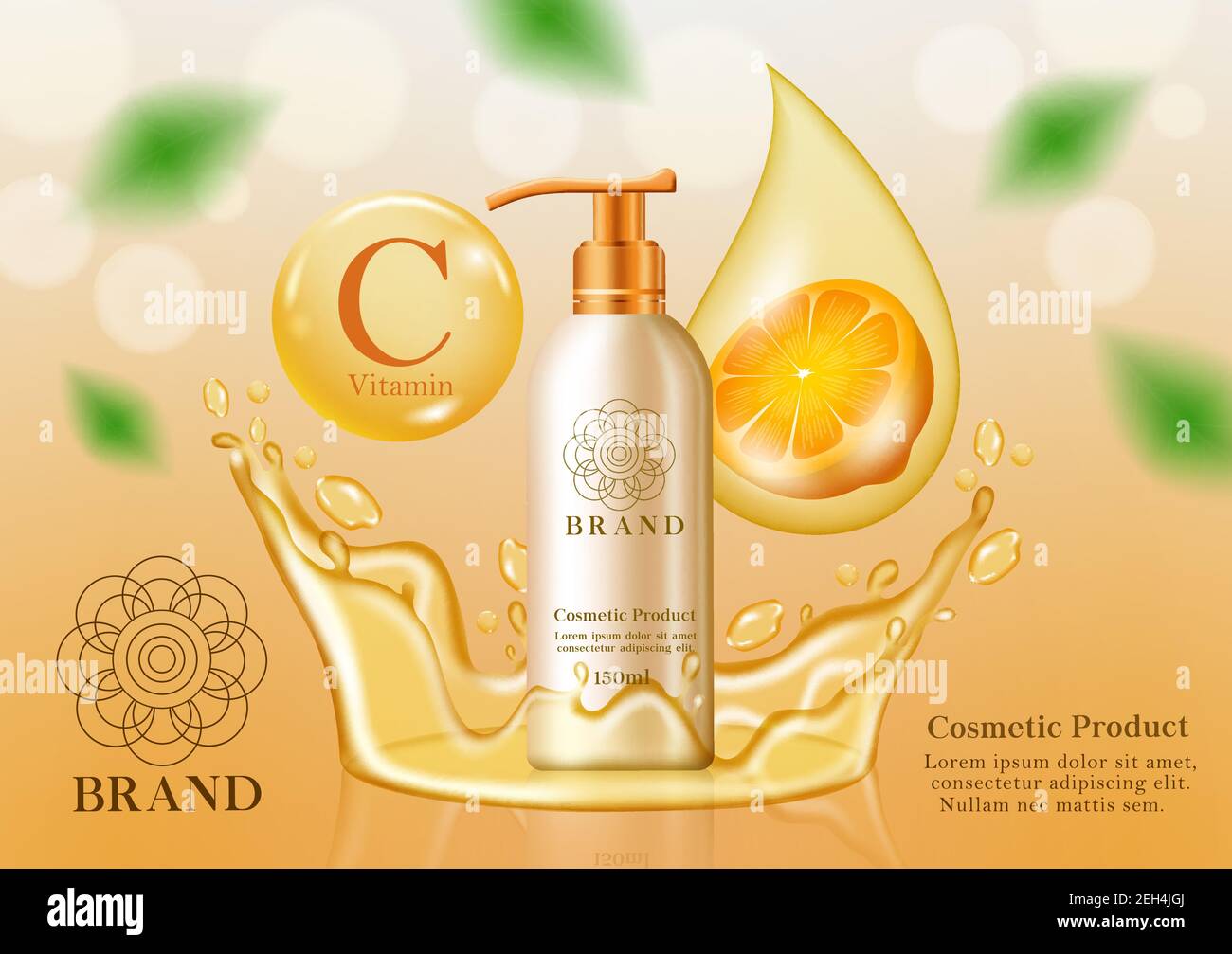 Mock orange Stock Vector Images - Alamy