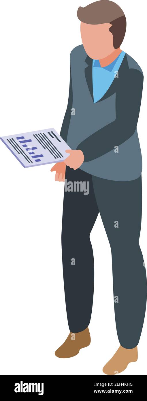 Customer icon. Isometric of customer vector icon for web design ...