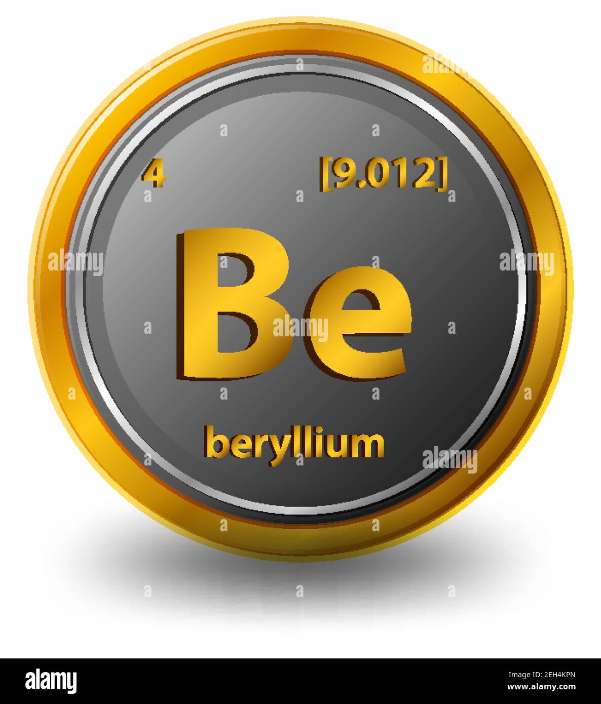 Beryllium Be Stock Vector Images Alamy