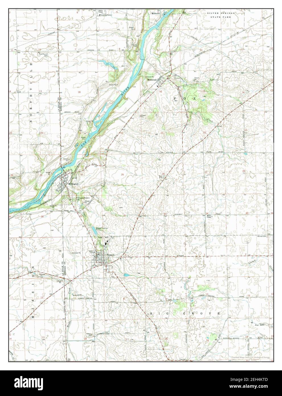 Map of newark Cut Out Stock Images & Pictures - Alamy