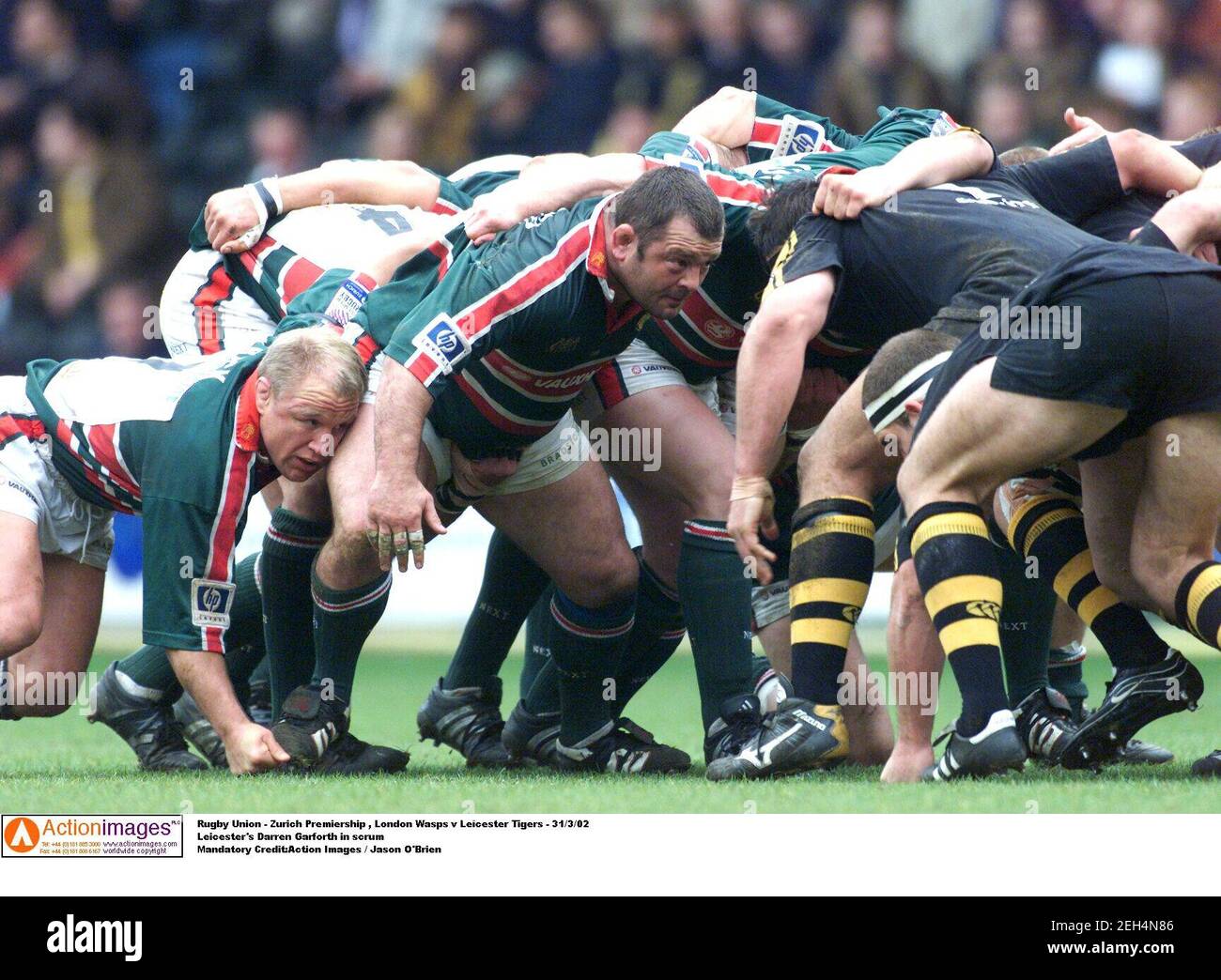 Leicester tigers darren garforth hi-res stock photography and images ...