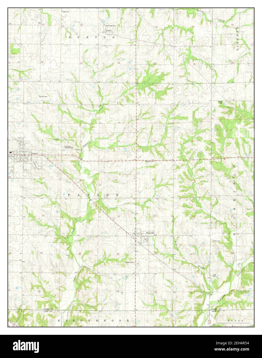 Map of payson hi-res stock photography and images - Alamy